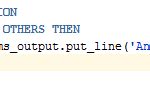 Oracle SQLCODE List Database Star