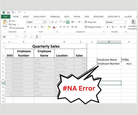 Common Vlookup Errors In Ms Excel