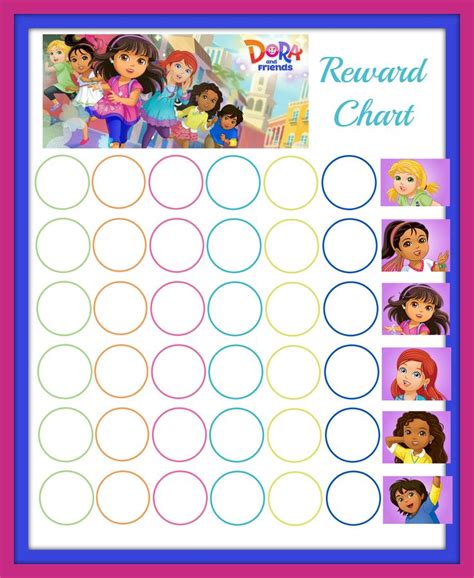 Dora And Friends Reward Chart Dora And Friends Reward Chart Chart