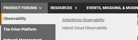 Introducing The Solarwinds Observability Forum Community