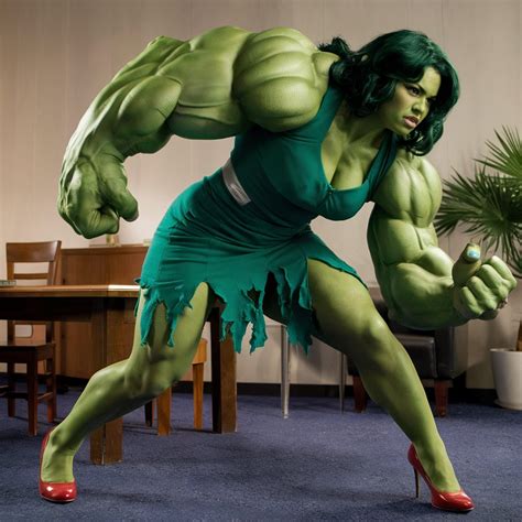 She Hulk Massive Transformation By Thecrfan On Deviantart