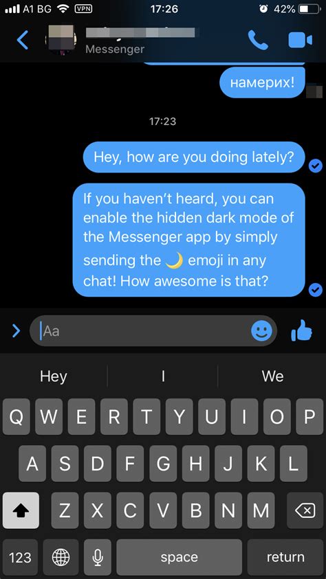 Enable Facebook Dark Mode