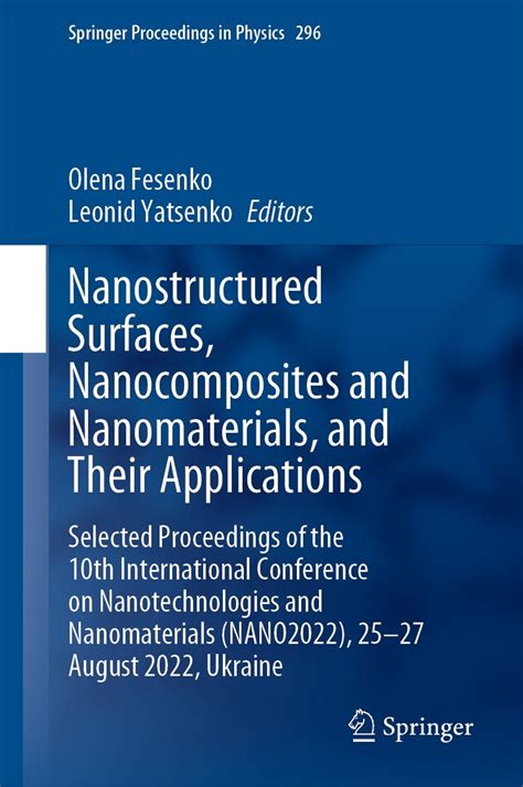 Nanostructured Surfaces Nanocomposites And Nanomaterials And Their