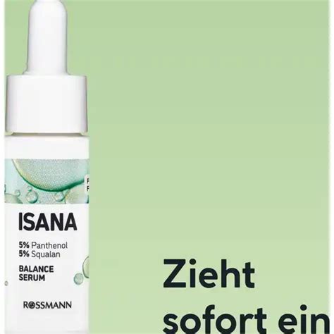 Isana Isana Balance Serum Online Kaufen Rossmannde