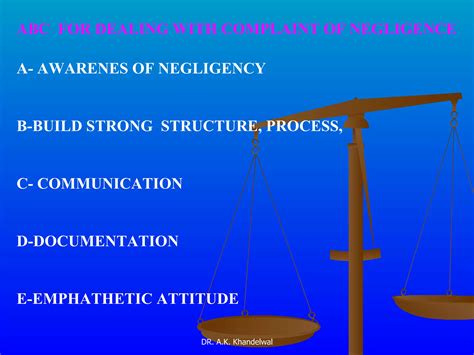 Medical Negligence Private Practice Ppt