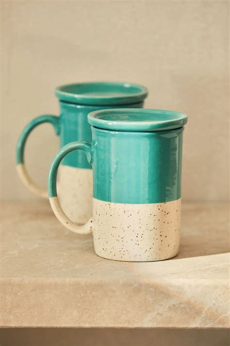 Ceramic Cup With Lid Chai Calma House