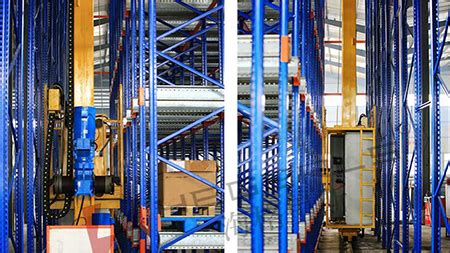 Automated Storage Retrieval System Solid Racking