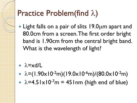 ppt chapter 19 interference and diffraction powerpoint presentation