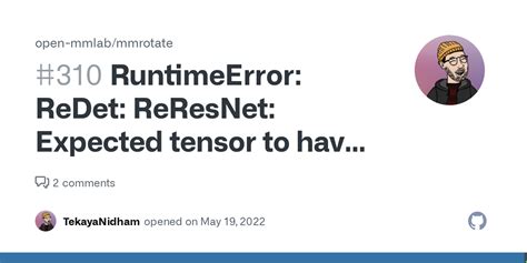 Runtimeerror Redet Reresnet Expected Tensor To Have Cuda Devicetype