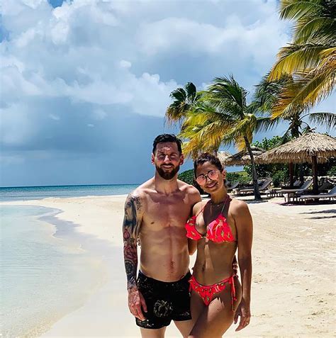 La Foto Que Comparti Lionel Messi Con Antonela Roccuzzo De Sus Vacaciones En El Caribe Infobae