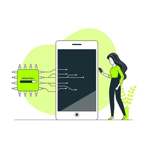 Firmware Concept Illustration Vector Free Download
