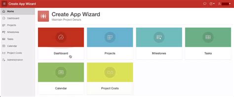 Creating An Application By Using The Create Application Wizard 181