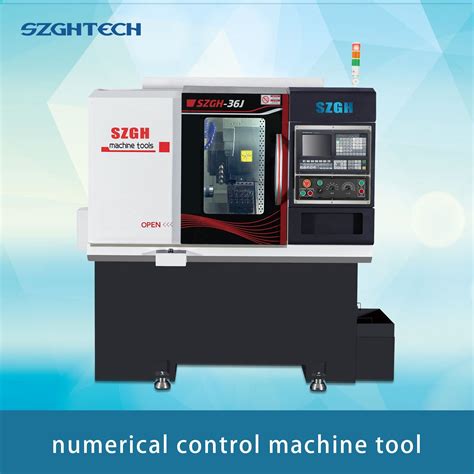 Horizontal Linear Guide Automatic Metal Cutting CNC Mini Lathe Turning CNC Machine Machine