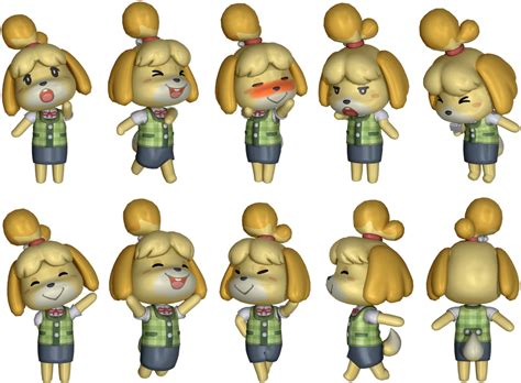 Isabelle Emotes Mmd By Supercarlosvillar On Deviantart