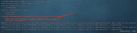 [warning] ipv4 forwarding is disabled networking will not work 极客之音