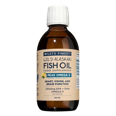 Wileys Finest Uk Peak Omega 3 Liquid 250ml