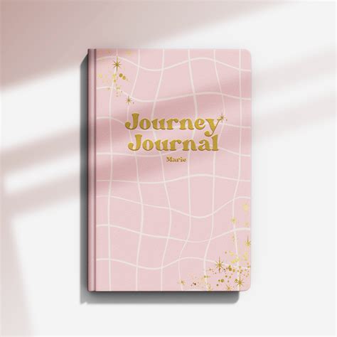 Personalised Pink Gin Notebook Ruled Photobubble