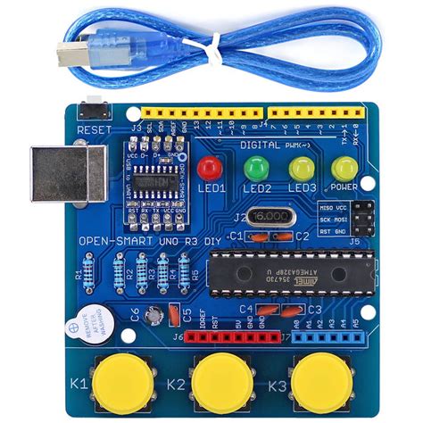 Arduino Uno R3 Compatible Board Soldering Kit — Pmd Way