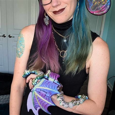 D Printable Flexi Dragon Finger Arm Puppet By Kirsten M