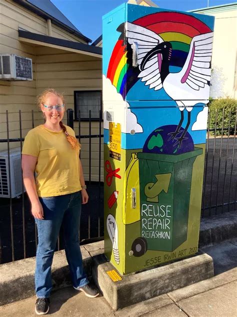 Art On Traffic Signal Boxes Artforce Brisbane