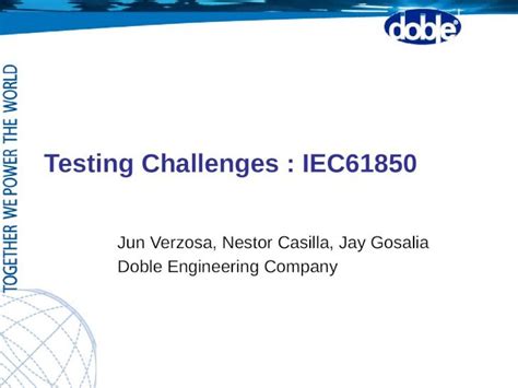 Pptx Challenges In Testing Iec61850 Ver 3 Dokumen Tips