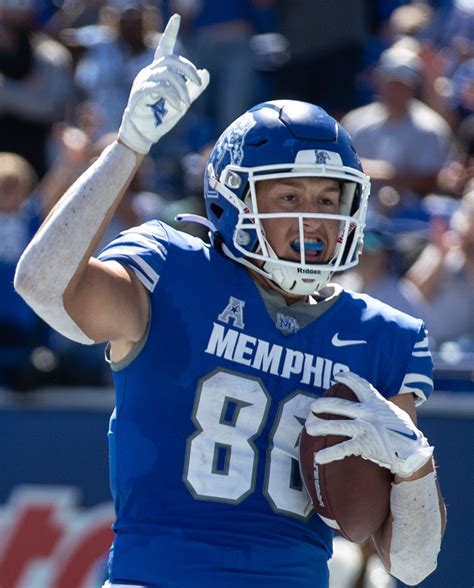Memphis Football Tight End Caden Prieskorn To Return For Senior Season