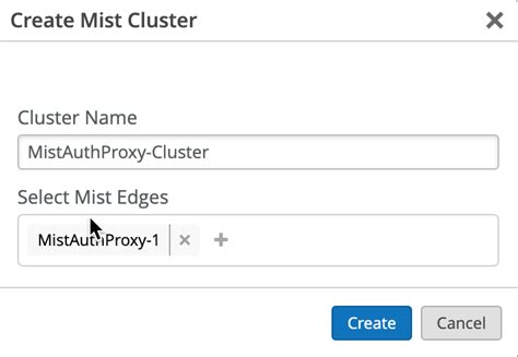 Mist Auth Proxy Mist Edge Vm Installation Mist