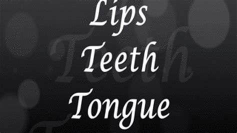 Lips Teeth Tongue Sexy Porsche Dali Clips4sale