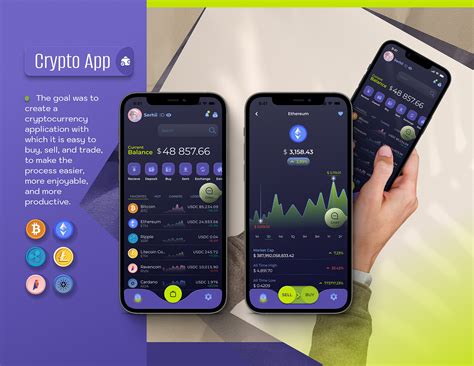 Crypto App Behance Behance