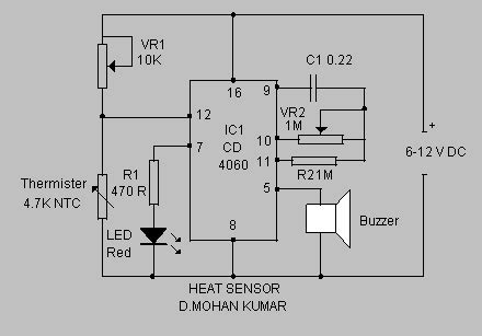 Heat Sensor With Fan Cooling Circuit Diagram Understanding T