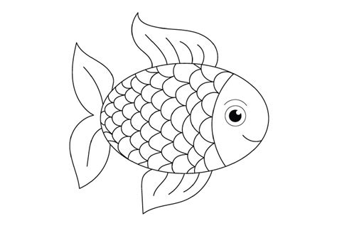 Amazing Rainbow Fish Coloring Page Download Print Or Color Online