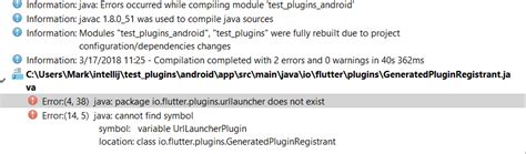 The Generated Flutter Create Template Project Isnt Gradle Based And Doesnt Know How To