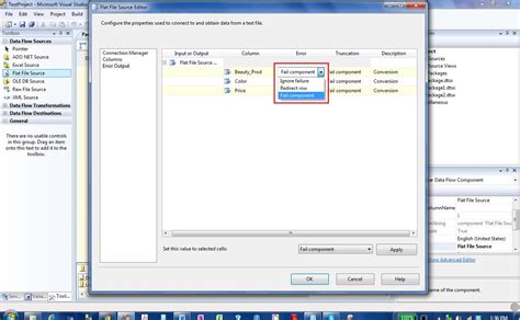 Flat File Source In Ssis 2008r2 With Example Msbi Guide