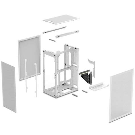 Ssupd Meshlicious Full Mesh Pcie 4 0 Edition Mini Itx Gehäuse Weiß Mini Tower Gehäuse Gaming