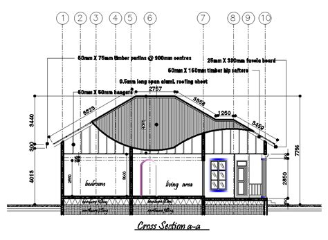 plot cross section in autocad