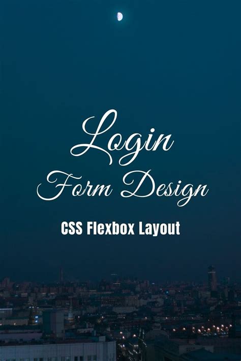 Contact Form Design Using Css Flexbox Form Design Css Design