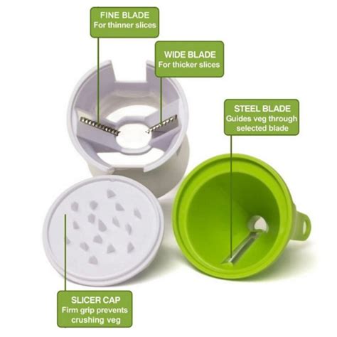 Badu Bg Нов ръчен кухненски инструмент за готвене Спирализатор за зеленчуци Резачка за плодове