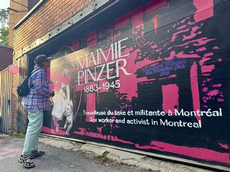 New Mural Honours Sex Worker And Activist From Montreals Past Frequency News