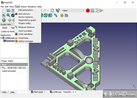 FreeCAD Screenshots