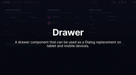 Drawer Ui Thing