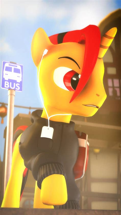 Waiting For The Bus By Selestlight On Deviantart