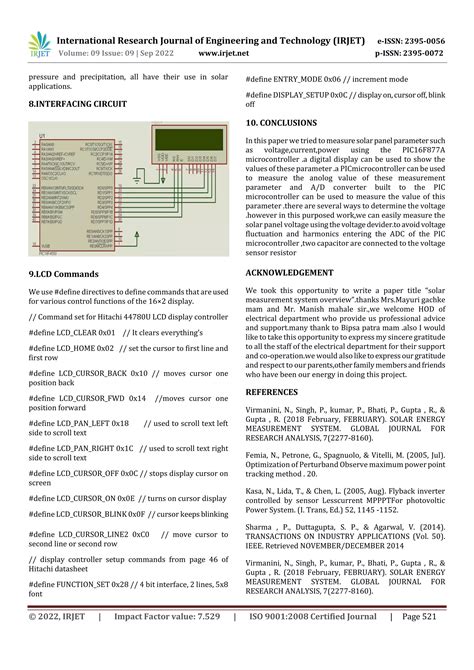 Solar Energy Measurement Using Pic Microcontroller Pdf