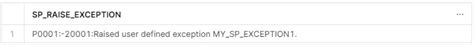 Exceptions In Snowflake Stored Procedures Thinketl