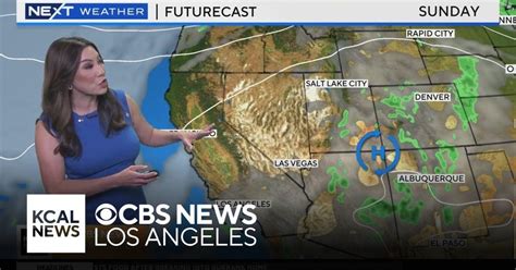 Amber Lees Morning Weather June 20 Cbs Los Angeles