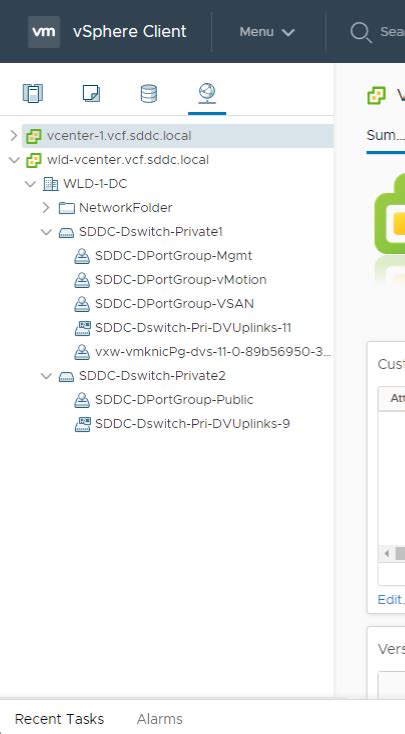 Multiple Physical NICs In VCF Datareload