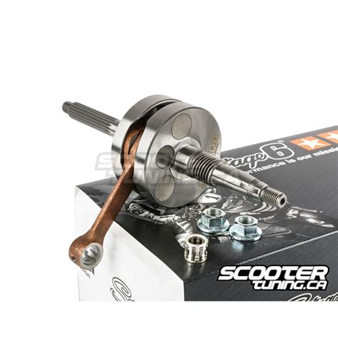 Crankshaft Stage6 Hpc 10mm Pgo Genuine Distribution Scootertuning