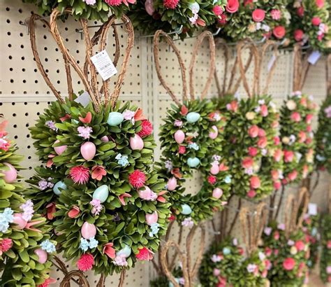 Easter Decor Wreaths Baskets And More Now Available At Hobby Lobby In