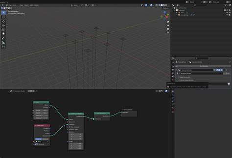 Lighting Apply Geometry Nodes Modifier That Has Instances Of Lights