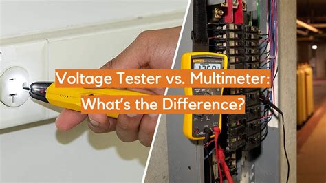 Voltage Tester Vs Multimeter Whats The Difference Electronicshacks