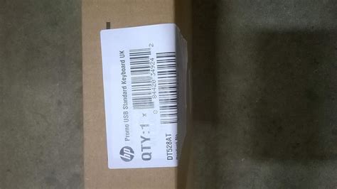 Hp Standard Keyboard Keyboard Usb English United Kingdom Promo Amazon Co Uk